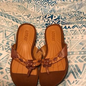 Array Shoes | Brand New Black Sandals Size 9 Narrow | Poshmark